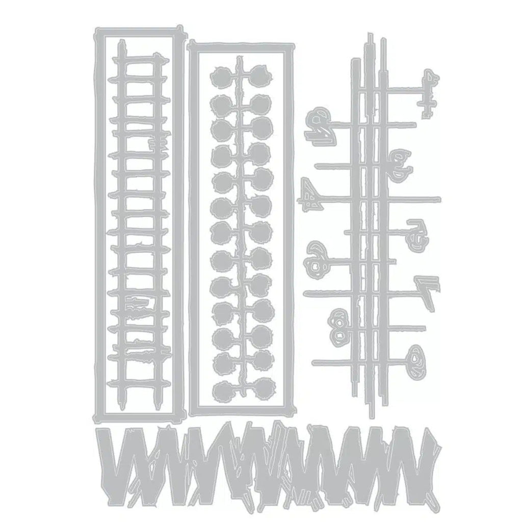 Sizzix Thinlits Die Set By Seth Apter 6/Pkg - Stretchers – CraftOnline