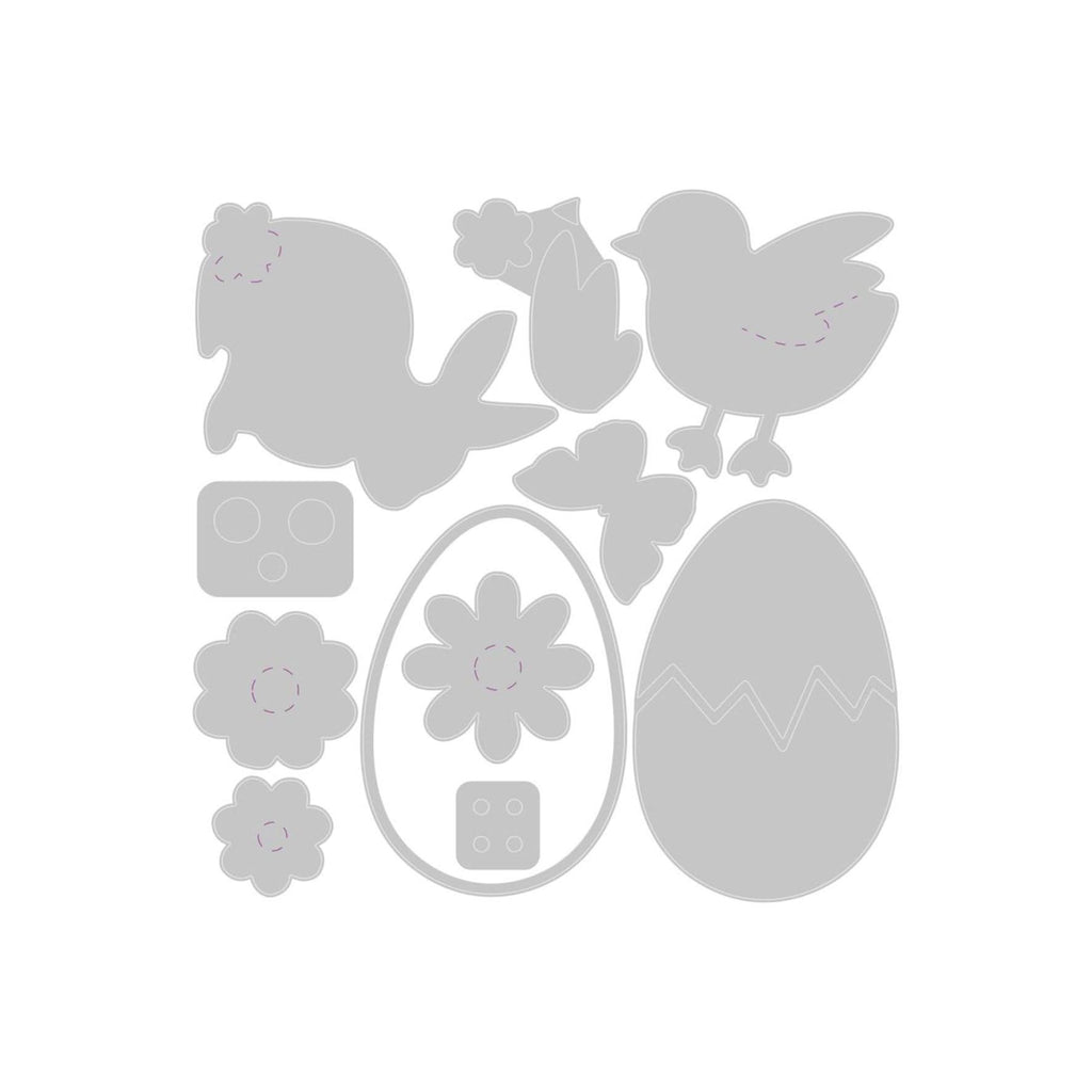 Sizzix Thinlits Dies By Olivia Rose - 1-pack - Basic Easter Shapes* – CraftOnline