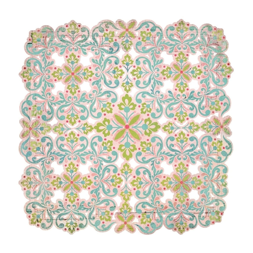 Basicgrey 12"x12" Single Sheet Laser-Cut Doilies - Olivia - Prairie Pi – CraftOnline