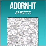 Adorn-It Textured Sheets – CraftOnline