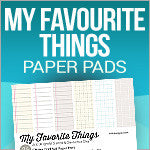 My Favorite Things Paper Pads – CraftOnline