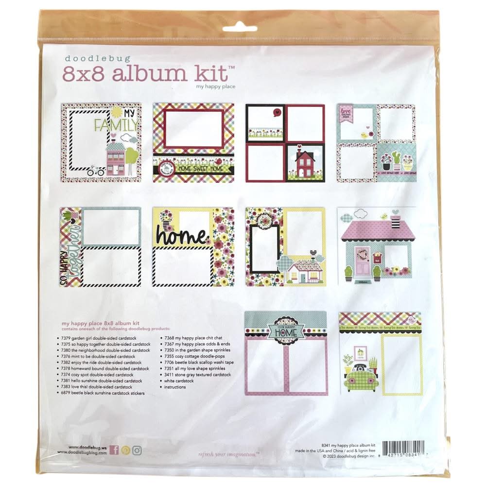 Doodlebug Album Kit My Happy Place* – CraftOnline