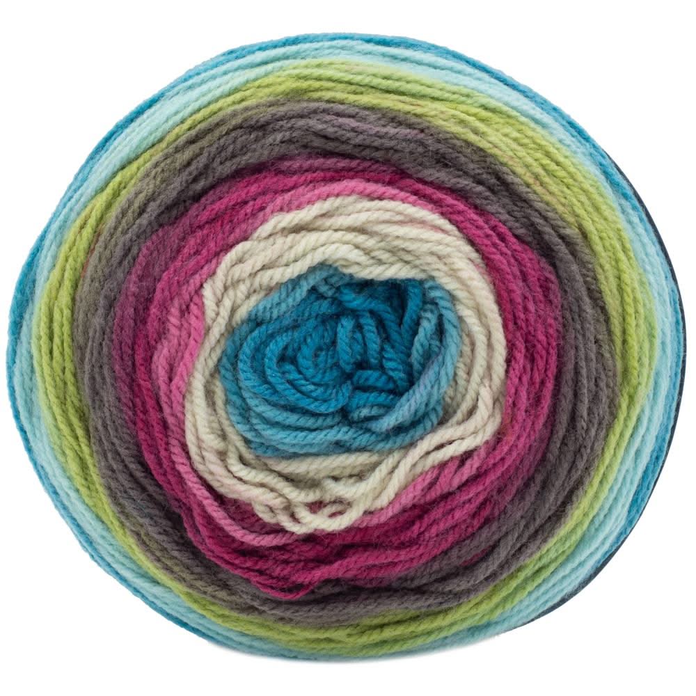 Self-Striping Acrylic Yarn – Lion Brand Mandala Kappa | DK Weight Yarn ...