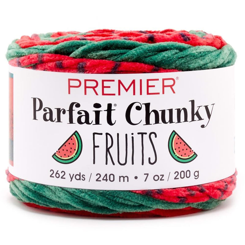 Premier Parfait Chunky Fruits Yarn - Watermelon – CraftOnline