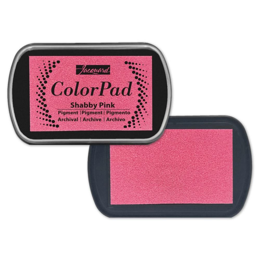 Jaquard Pigment Ink Colour Pad by Jacquard Products Shabby Pink ...