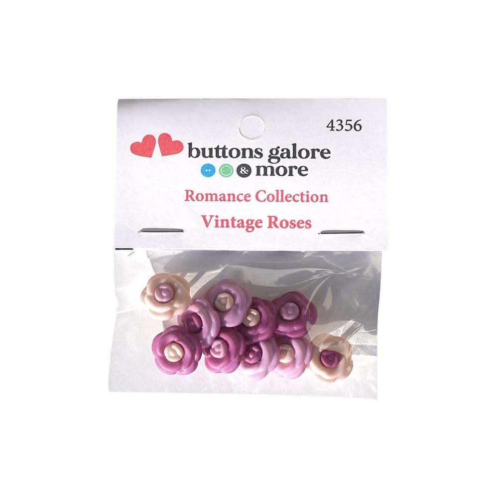 Buttons Galore Embellishments - Vintage Roses – CraftOnline