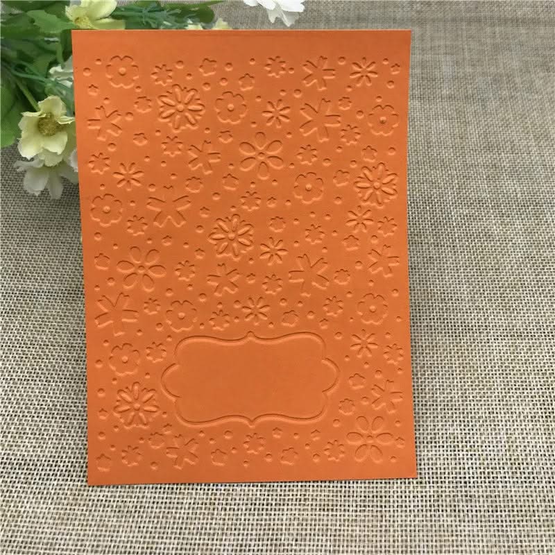 Poppy Crafts Embossing Folder #305 - Floral Front – CraftOnline