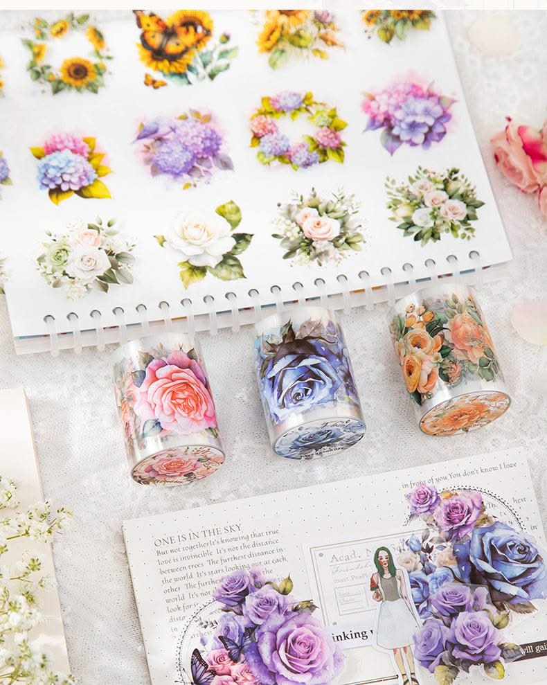 Poppy Crafts Flower Sticker Roll - Peach Peony – CraftOnline