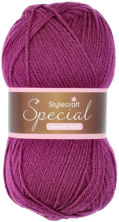 Stylecraft Special DK Premium Acrylic Yarn 100g - Plum – CraftOnline