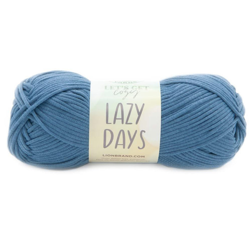 Lion Brand Let's Get Cozy: Lazy Days Yarn - Bluebell^ – CraftOnline