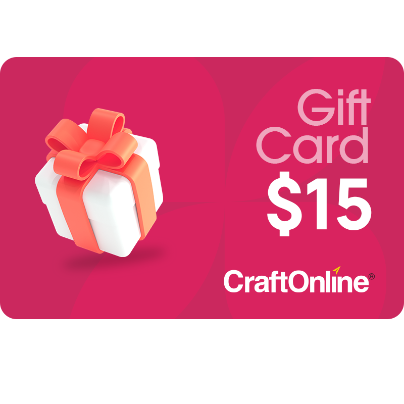 CraftOnline Gift Cards | Expires After Three Years | CraftOnline