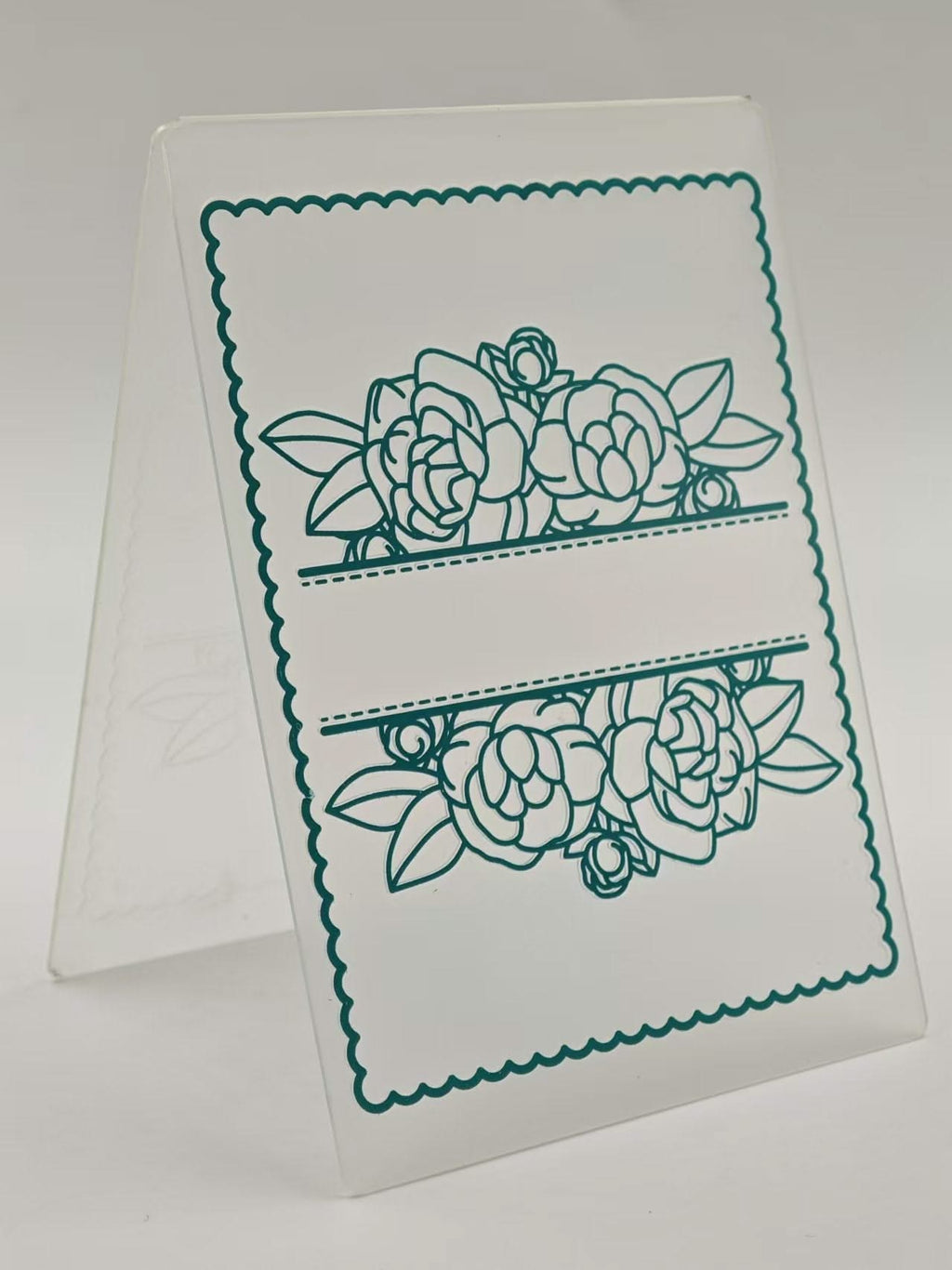 Poppy Crafts Embossing Folder #355 - Rose Frame – CraftOnline