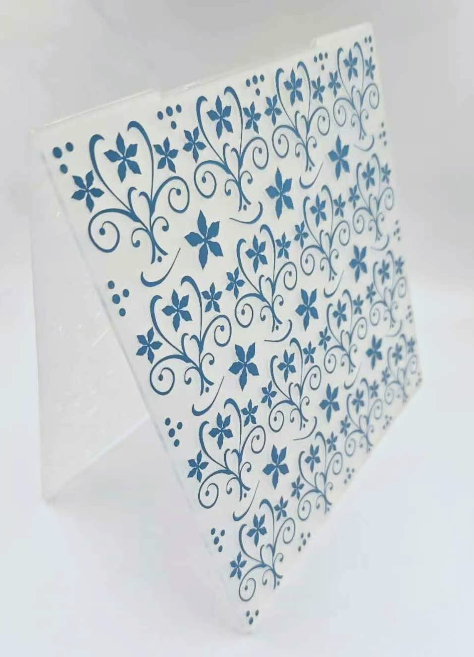 Poppy Crafts Embossing Folder #392 - Fine Lines & Flowers – CraftOnline