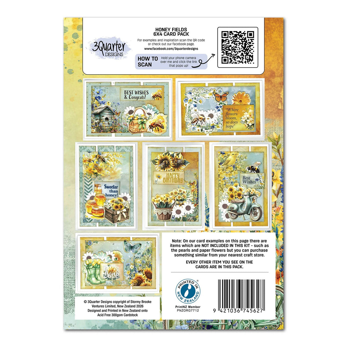 3 Quarter Designs Card Making Pack 6" × 4" - Red Queen – CraftOnline