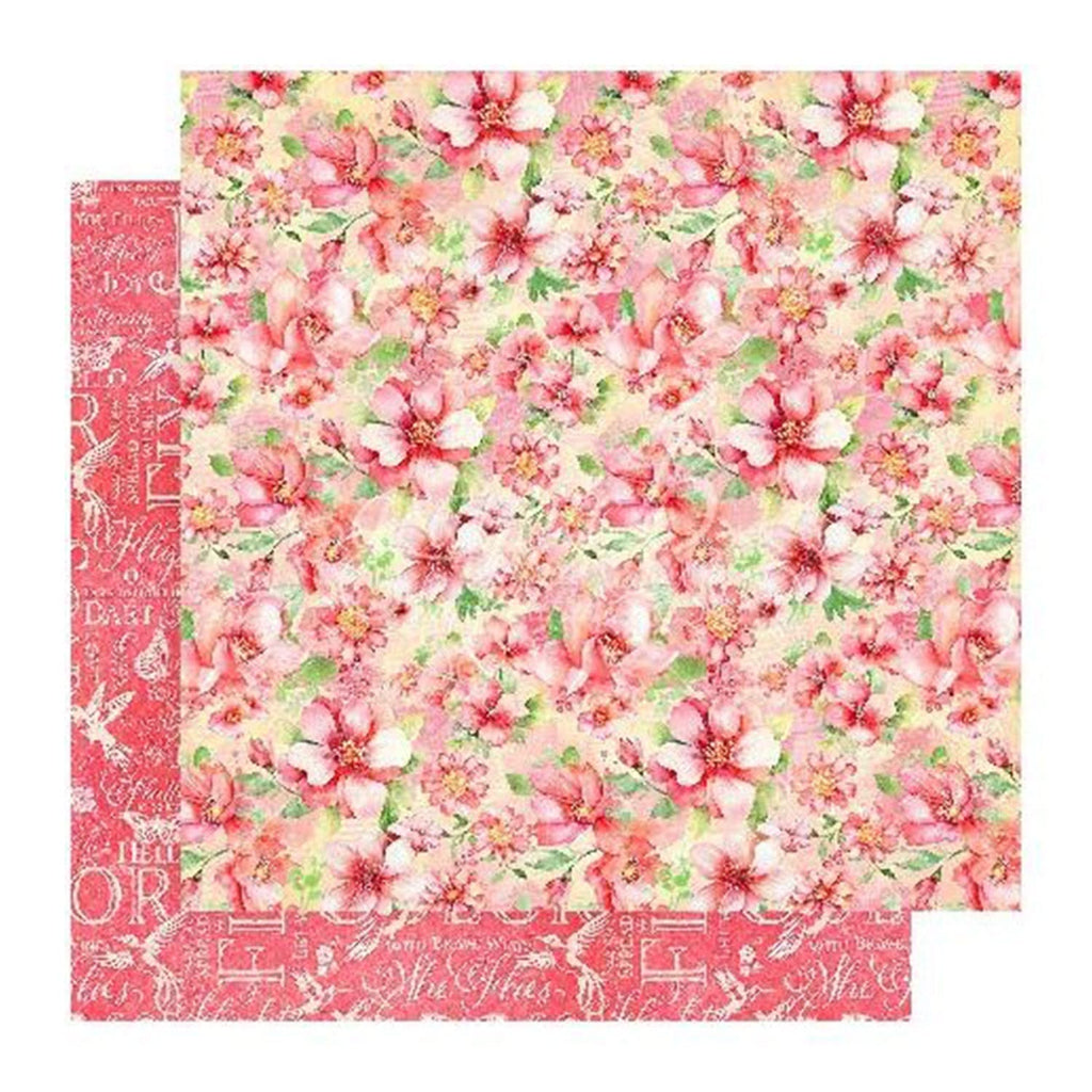 Graphic 45 Flight Of Fancy Double-Sided Cardstock 12"x 12" - Hello Bea ...