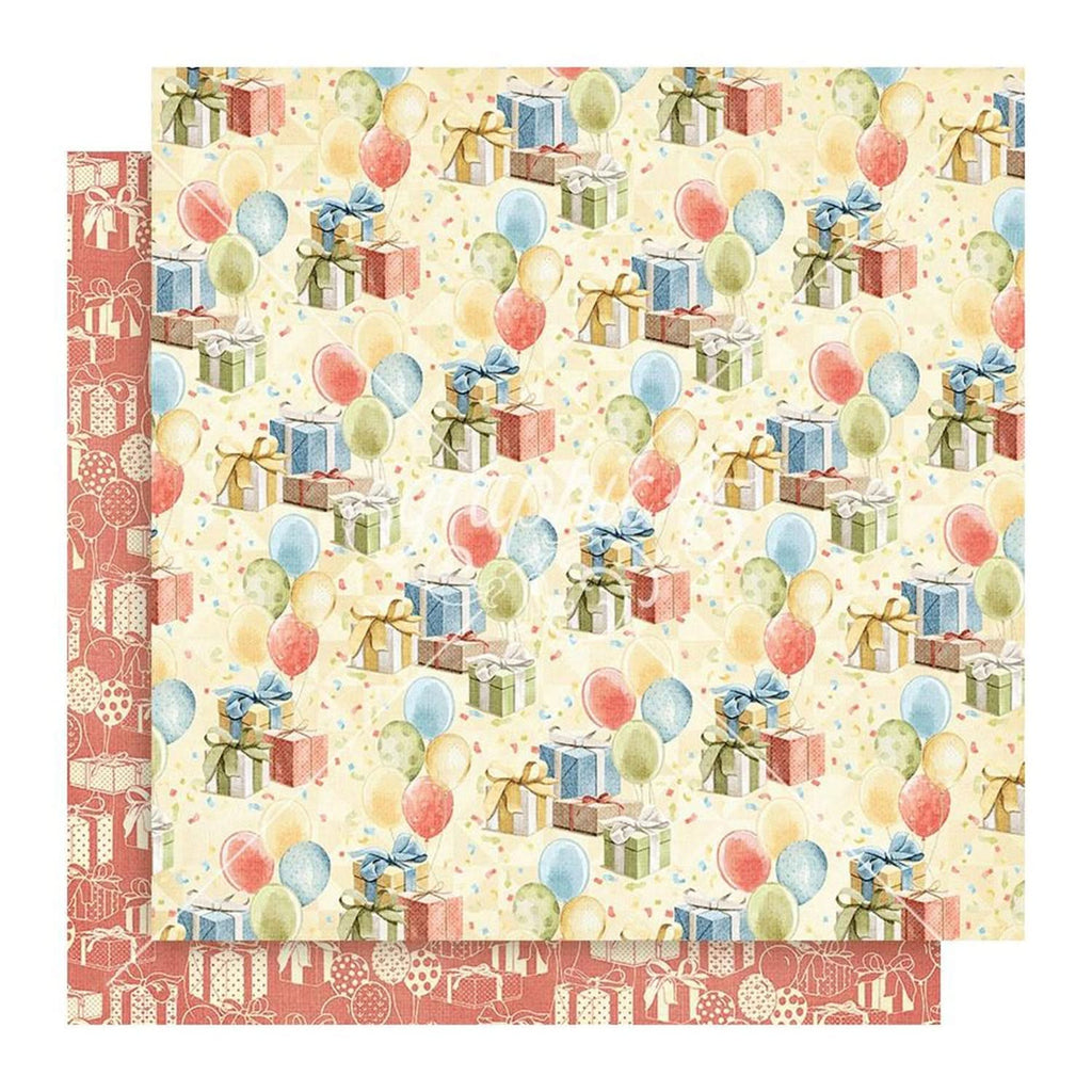 Graphic 45 Hip Hip Hooray Double-Sided Cardstock 12"x 12" - Celebrate ...