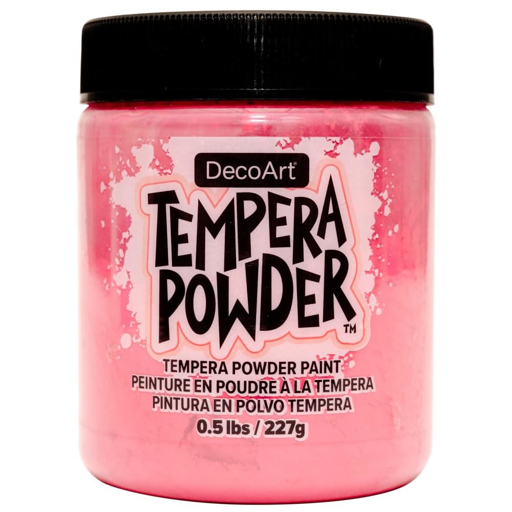 DecoArt Tempera Powder 0.5lb - Red – CraftOnline