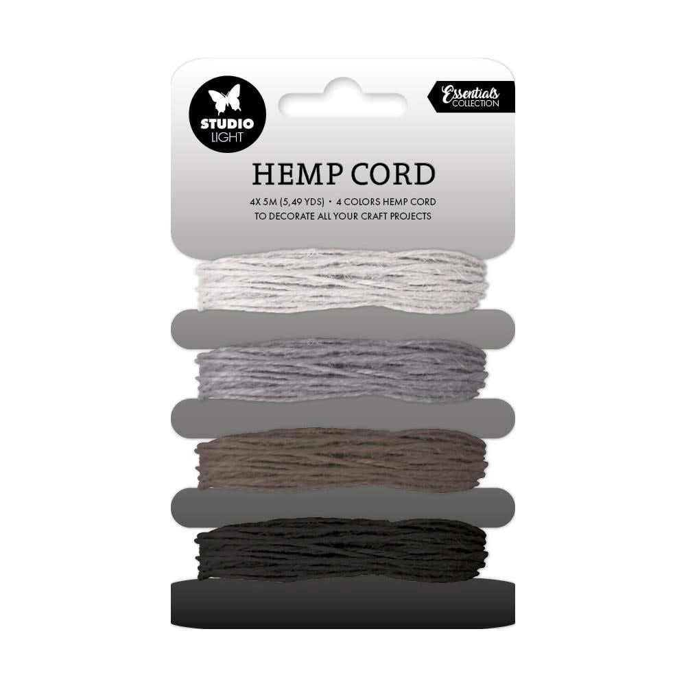 Studio Light Consumables Hemp Cord 4/Pkg Nr. 17, Shades Of Grey ...
