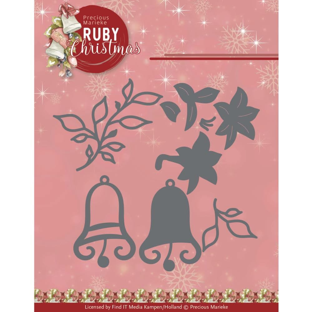 Find It Trading Precious Marieke Die Ruby Bells, Ruby Christmas ...
