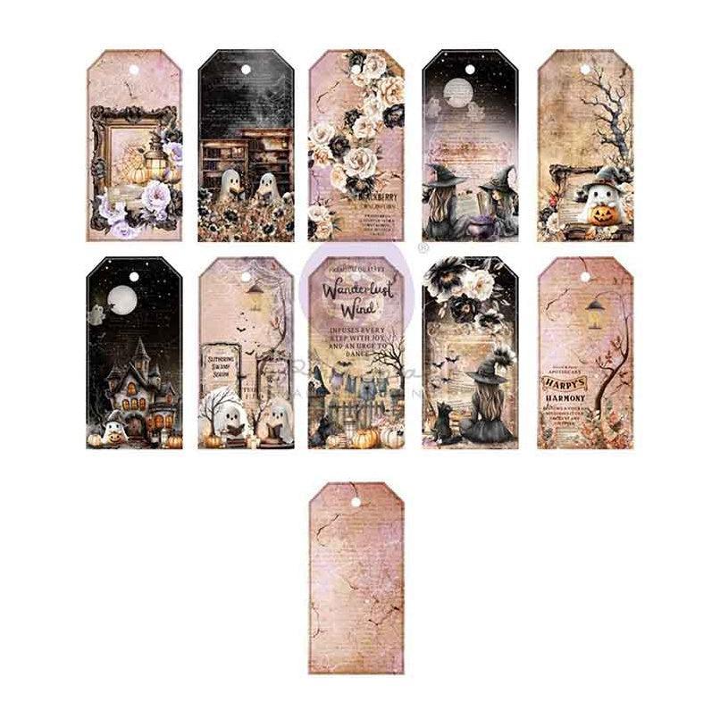 Prima 3x6 Tag Pad 40/Pkg Bewitched – CraftOnline