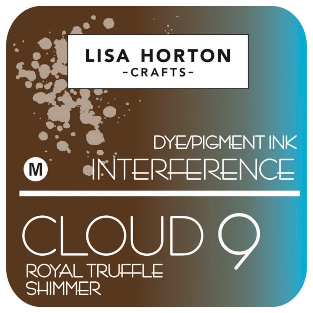 Lisa Horton Crafts Interference Ink Pad - Royal Truffle Shimmer ...