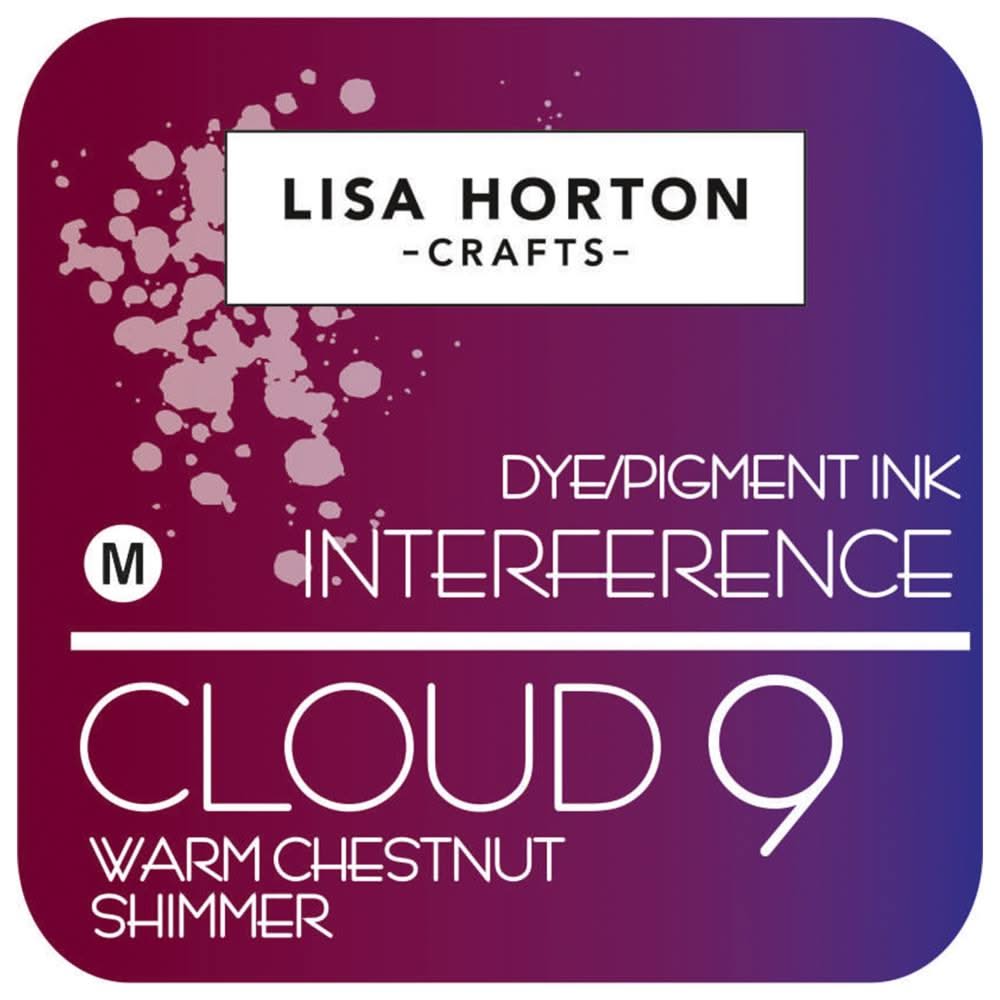 Lisa Horton Crafts Interference Ink Pad - Warm Chestnut Shimmer ...