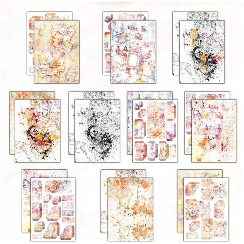 Aall & Create A4 Design Paper 10 Pack #15 - Ethereal Expeditions ...