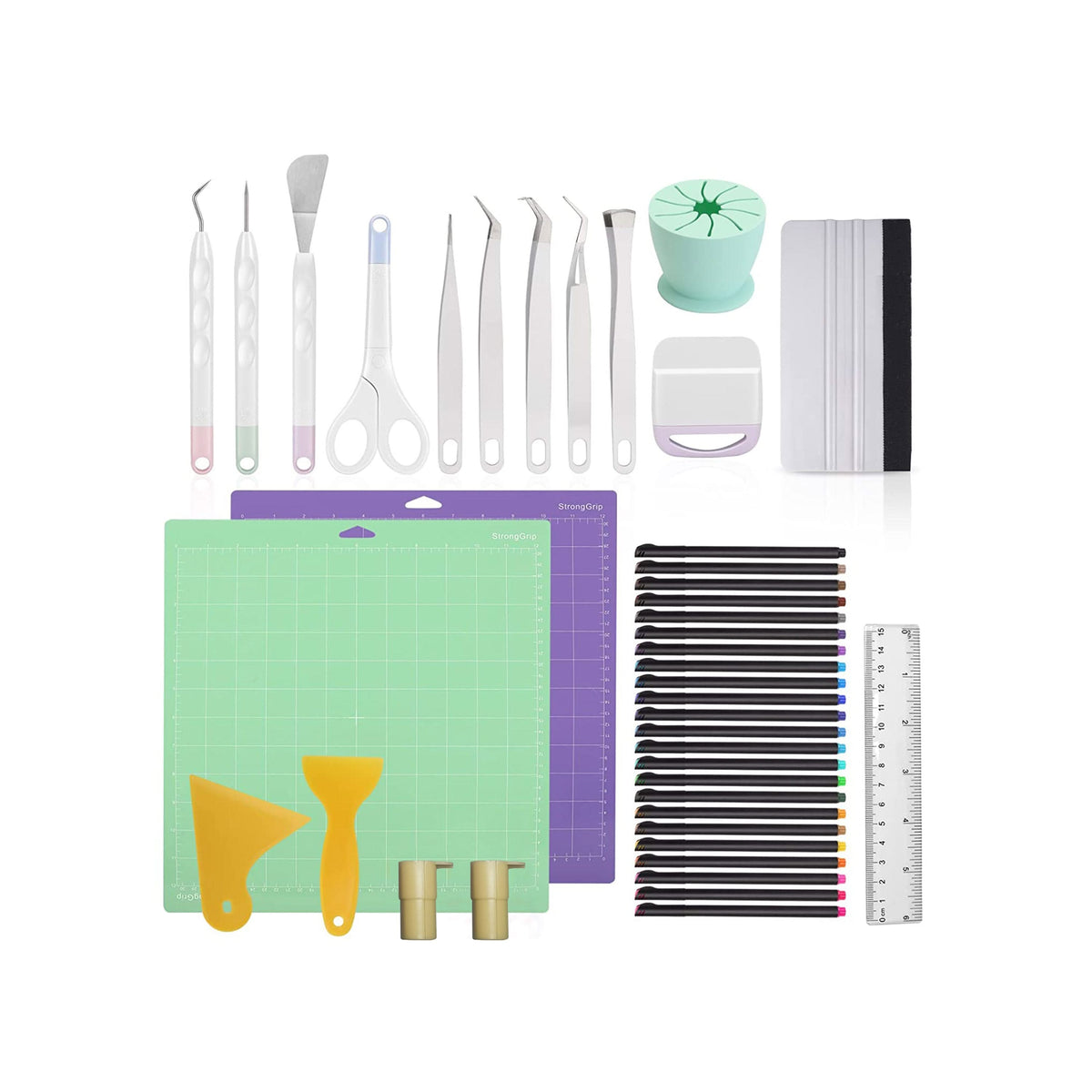 Universal Crafts Accessories Bundle for Cutting Machines - 43 Pcs ...