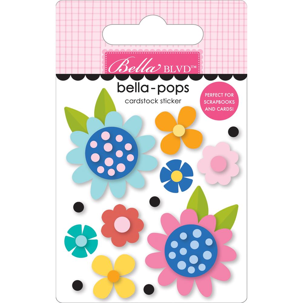 Bella Blvd Documented Bella-Pops 3D Stickers Hello Beautiful – CraftOnline