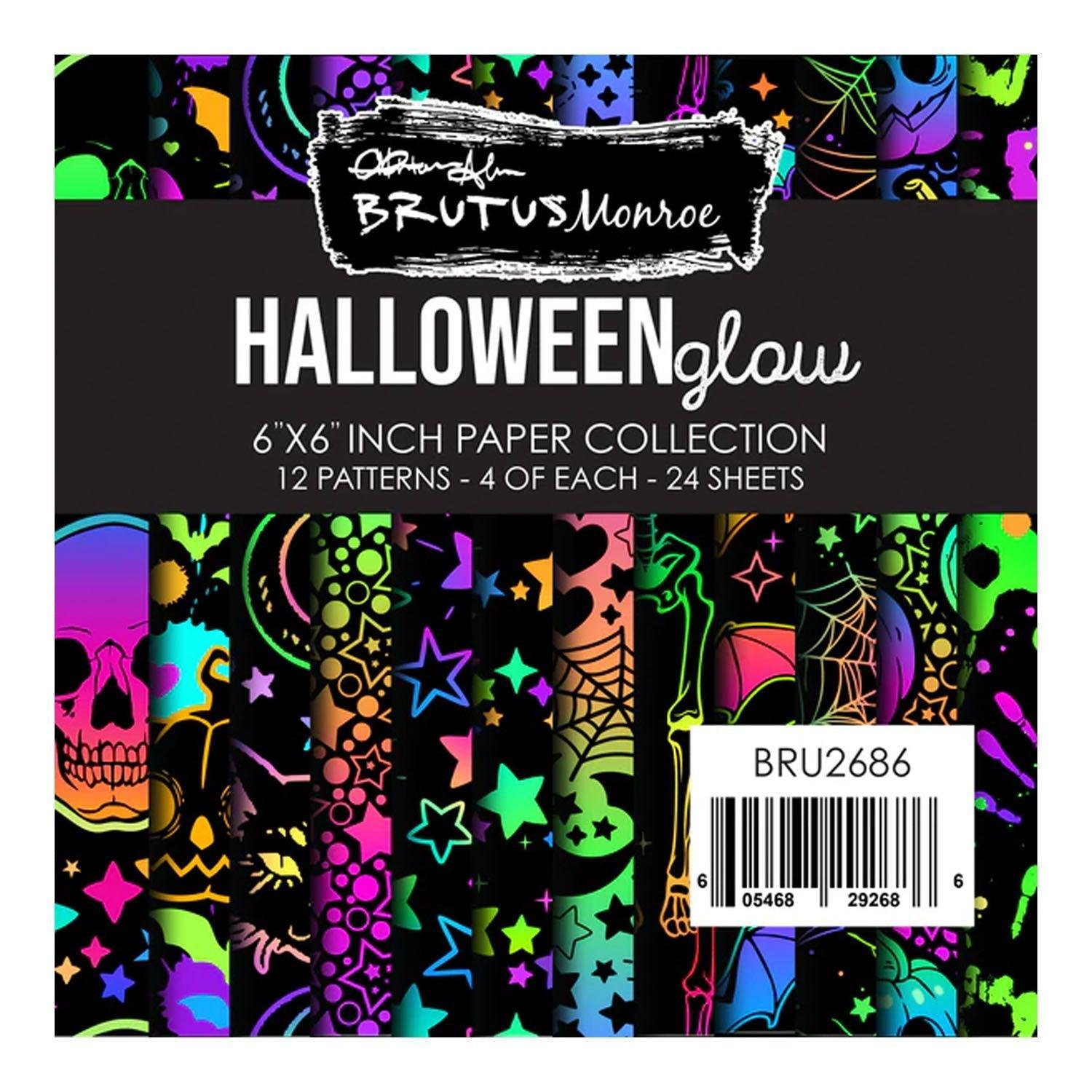 Brutus Monroe Paper Pad 6"x 6" - Halloween Glow – CraftOnline