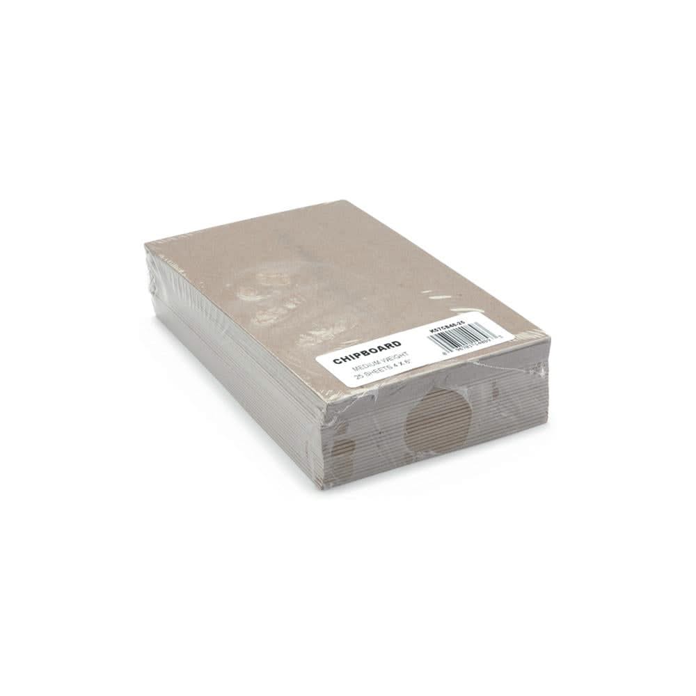 Grafix Medium Weight Chipboard Sheets 4"x 6" 25/Pkg - Natural ...
