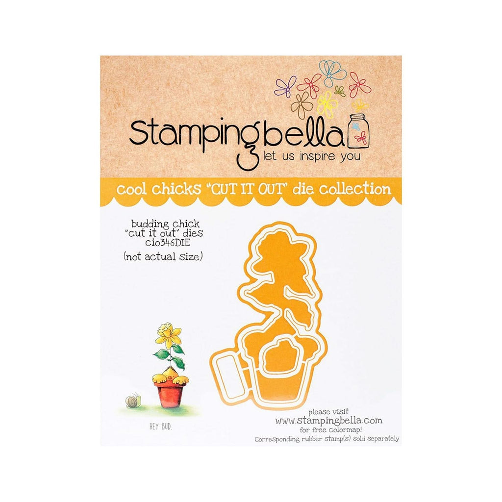 Stamping Bella Cut It Out Dies - Cool Chicks - Budding Chick – CraftOnline