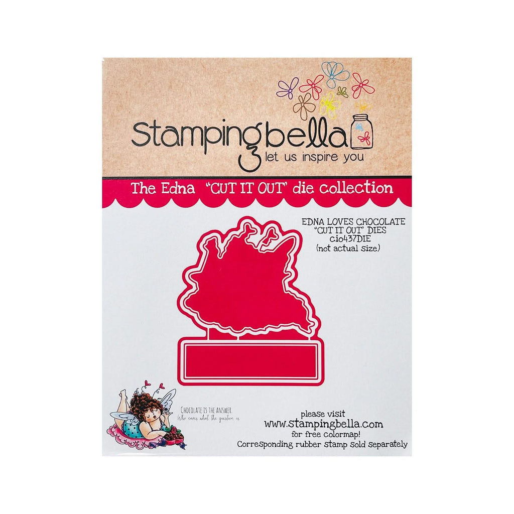 Stamping Bella Cut It Out Dies - The Edna - Edna Loves Chocolate ...