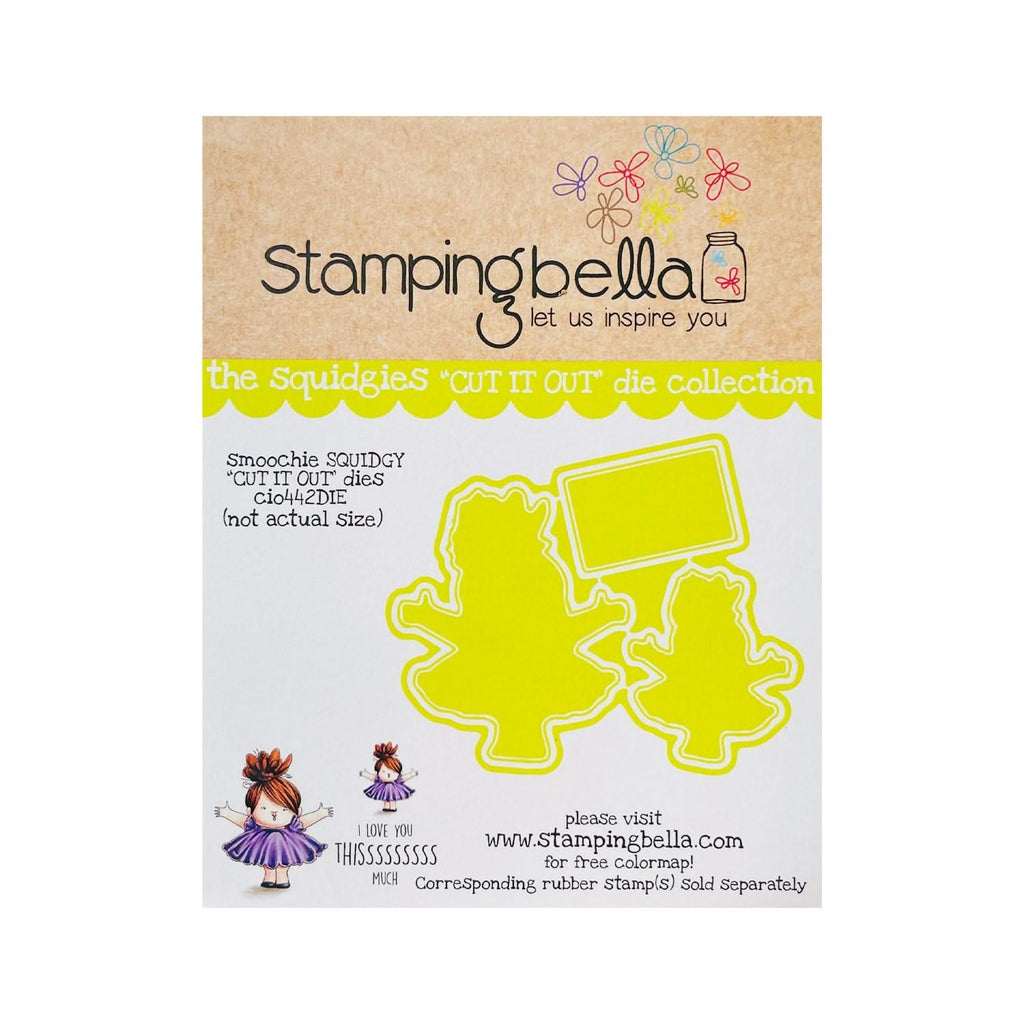 Stamping Bella Cut It Out Dies - The Squidgies - Smoochie Squidgy ...