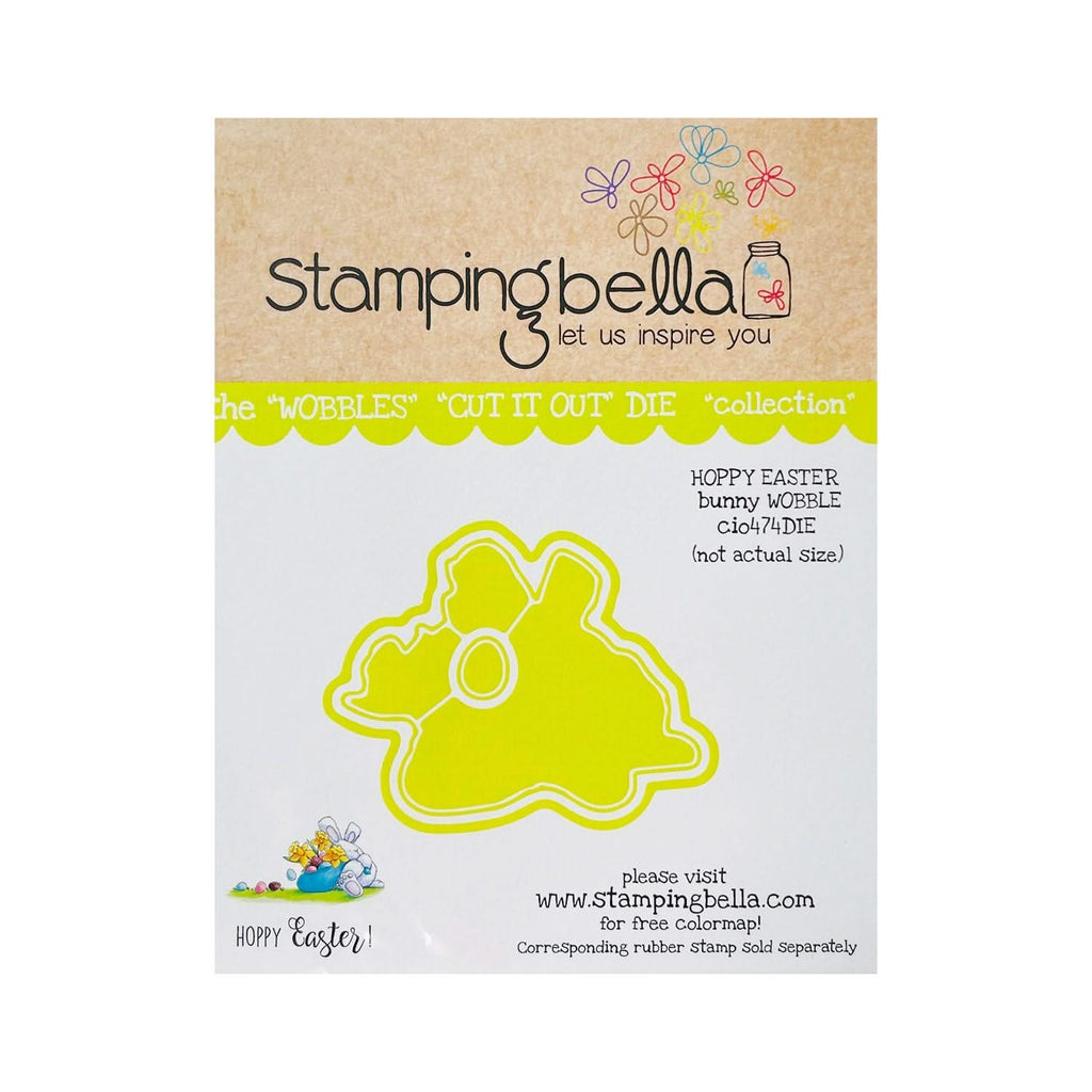 Stamping Bella Cut It Out Dies - Woobles - Hoppy Easter Bunny Wobble ...