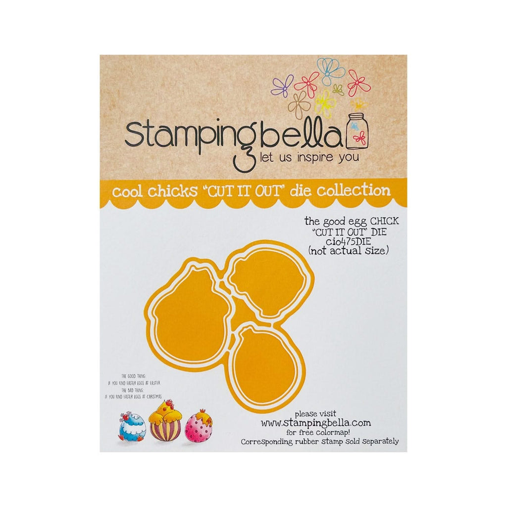 Stamping Bella Cut It Out Dies - Cool Chicks - The Good Egg Chick ...
