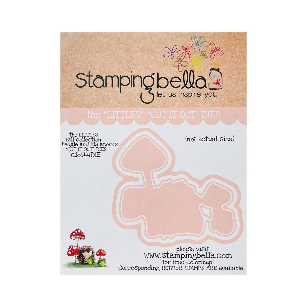 Stamping Bella Cut It Out Dies - The Littles - Hedgie & His Acorns ...