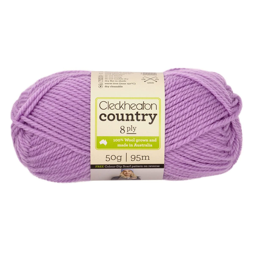 Cleckheaton Country Yarn 8ply 50g - Lotus – CraftOnline