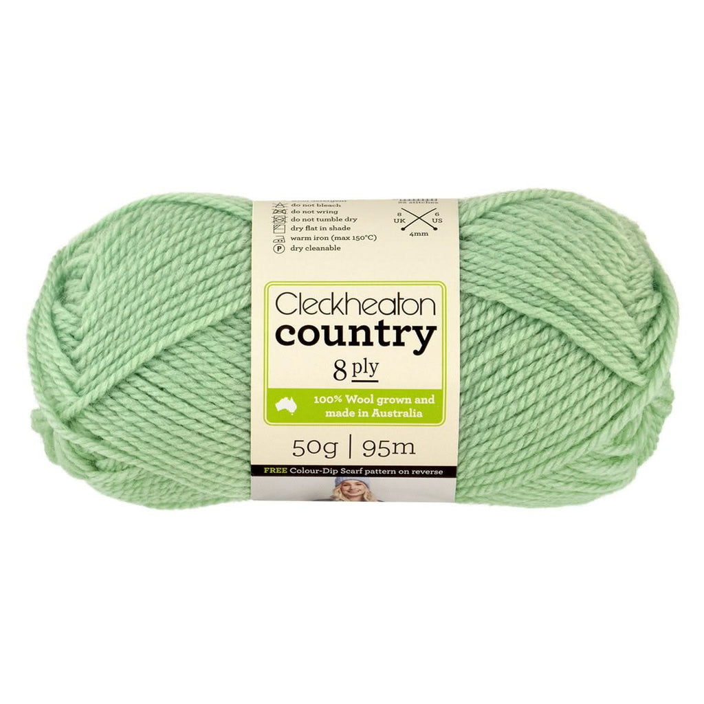 Cleckheaton Country Yarn 8ply 50g - Finger Lime – CraftOnline