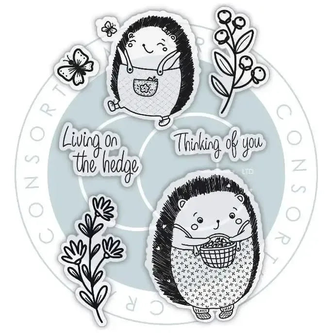 Craft Consortium Photopolymer Clear Stamp Set Hedge – CraftOnline