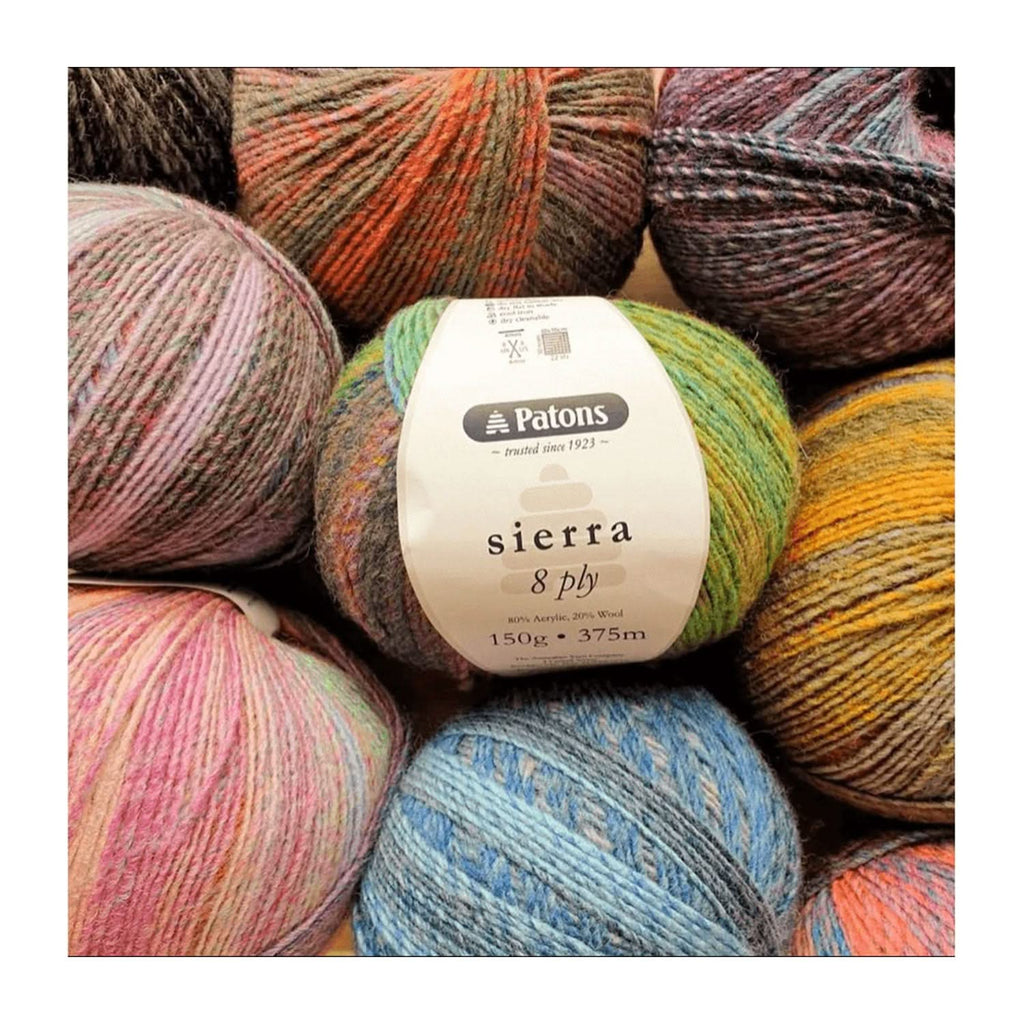Patons Sierra Yarn 8ply 150g - Alpine View – CraftOnline