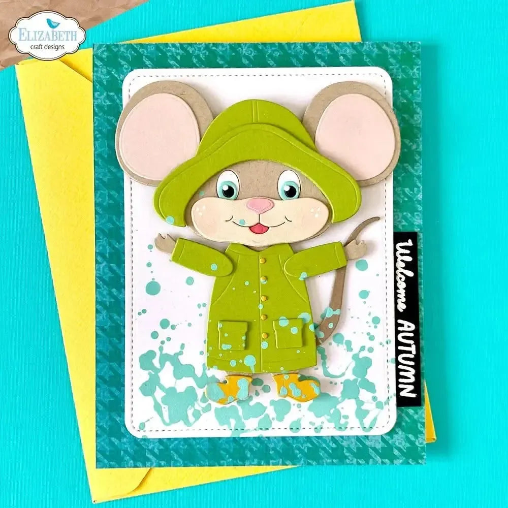 Elizabeth Craft Clear Stamps Mice Sentiments – CraftOnline