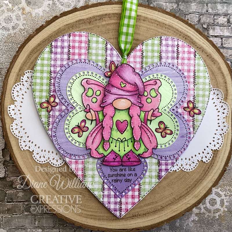 Woodware Clear Stamps 4"x 6" - Butterfly Norma* – CraftOnline