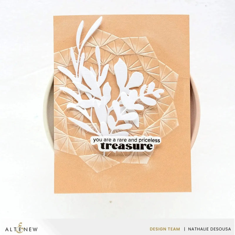 Altenew Faceted Frame Geometric 3D Embossing Folder* – CraftOnline