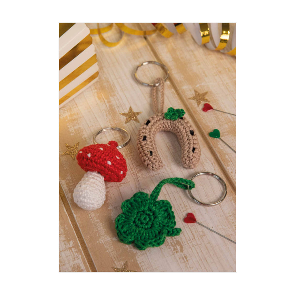 Grundl Free Pattern - Cotton Quick Mini Shades - Lucky Charm Key Rings ...
