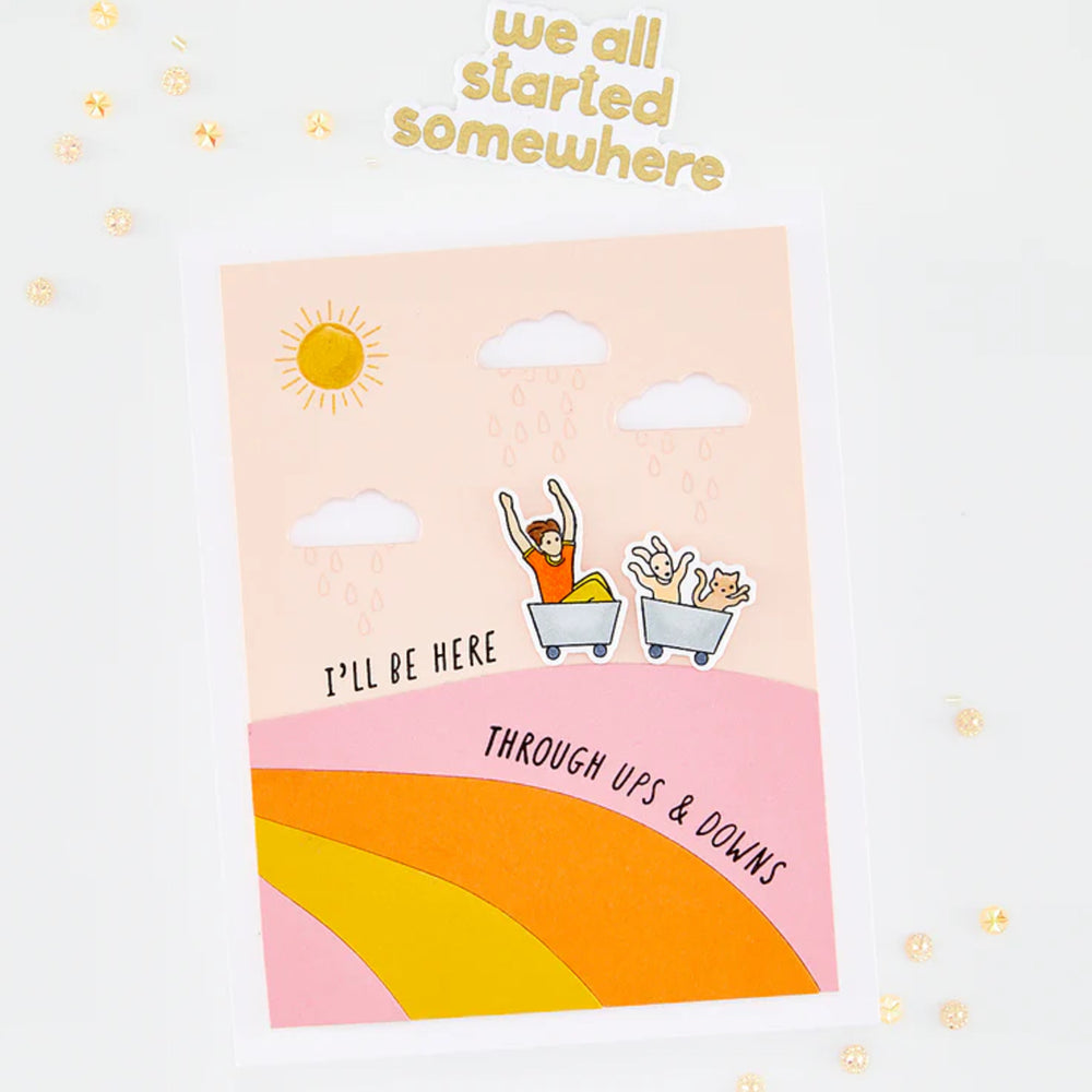 Hero Arts We All Started Somewhere Stamp & Cut | CraftOnline