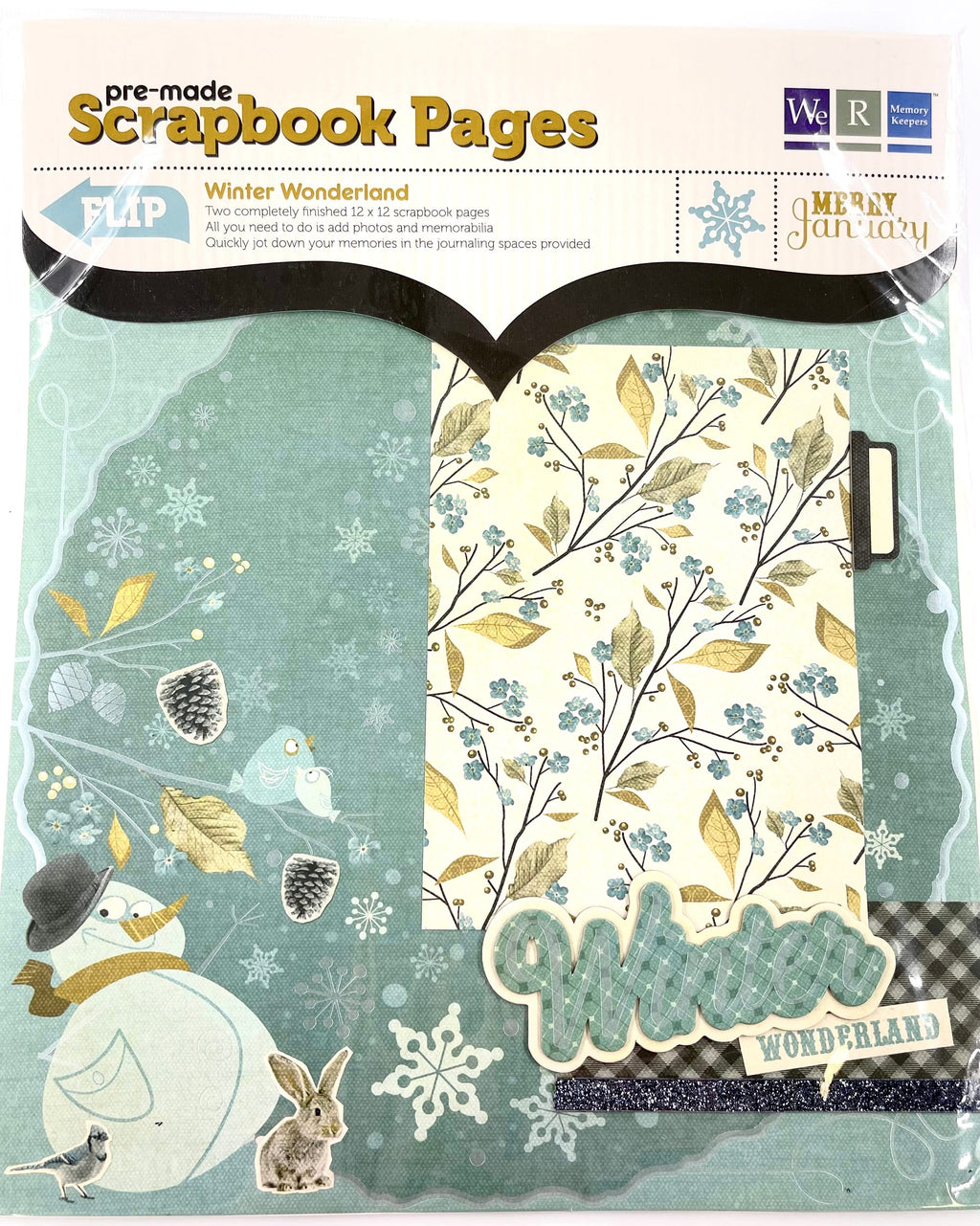 We R Memory Keepers Scrapbook Pages Winter Wonderland 12" x 12 ...