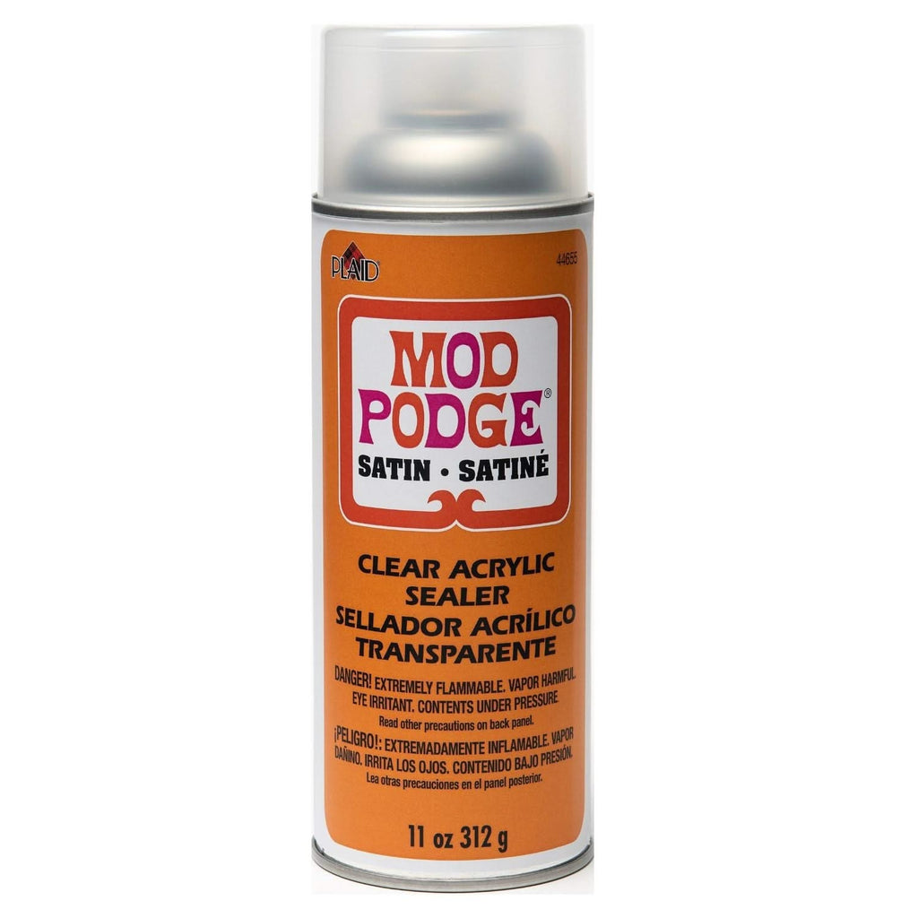 Mod Podge Clear Acrylic Aerosol Sealer 11oz/312g - Satin – CraftOnline