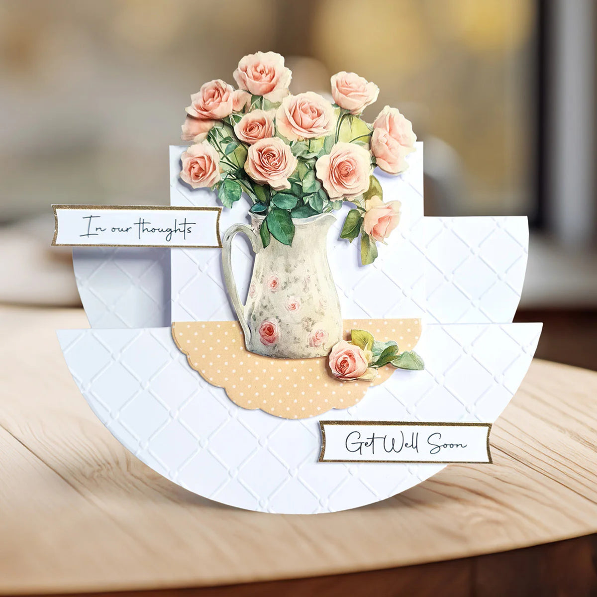 Katy Sue White Stepper Rocker Cards & Envelopes | CraftOnline