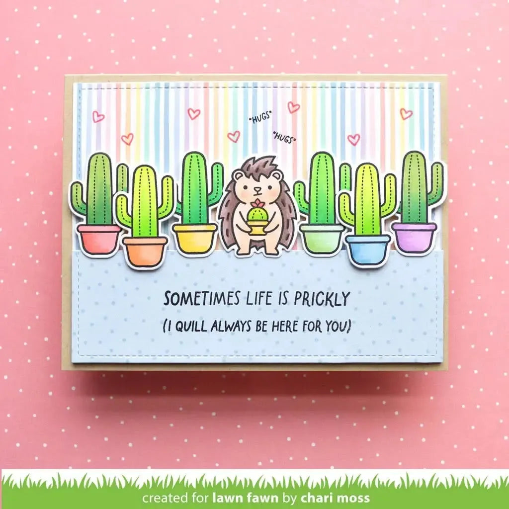Lawn Fawn Clear Stamp Set - Sometimes Life is Prickly* – CraftOnline